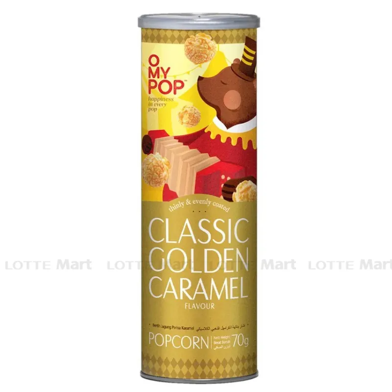 Snack Bắp Rang O My Pop Vị Caramel 70g