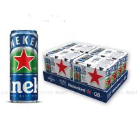 Bia Heineken Sleek Zero 0% ABV Thùng 24 Lon x 330ml