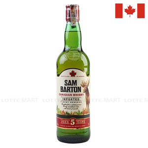 Rượu Canada Whisky Sam Barton 5 Năm 40% ABV Chai 700ml