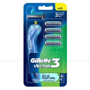 DCR GILLETTE VECTOR3 1 CAN+6 DAU 3 LUOI