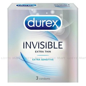 Bao Cao Su Durex Invisible Hộp 3 Cái (New)
