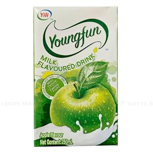 Sữa Trái Cây Yili Youngfun Vị Táo Hộp 250ml