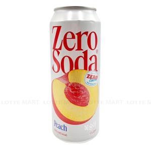 Nước Soda Zero Cloop Vị Đào Lon 500ml