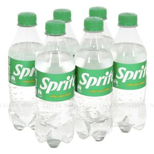 Lốc 6 Chai Nước Ngọt Sprite (390ml x 6 Chai)-[ONL] Mua 2 Lốc Tặng 1 Ly ...