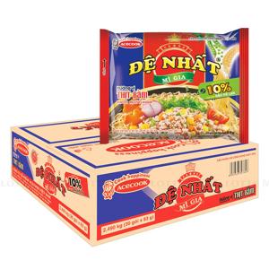 Thùng Mì Acecook Đệ Nhất Mì Gia Vị Thịt Bằm (82G x 30 Gói)