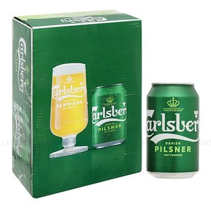 Thùng 24 Lon Bia Carlsberg Smooth Draught 330ml