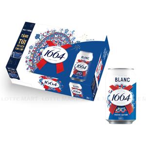 Bia Blanc 1664 Thùng 24 Lon x 330ml