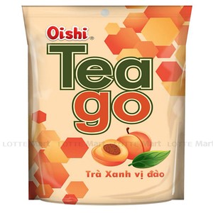 Trà xanh Teago vị đào túi 200ml
