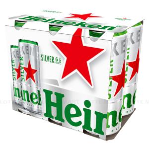 Bia Heineken Silver 330ML (6 Lon)