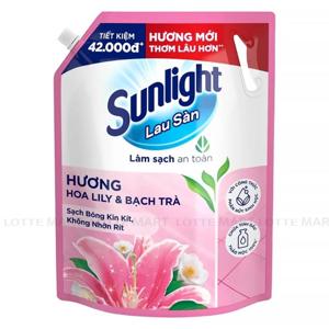 Nước Lau Sàn Sunlight Hoa Lily & Hương Thảo 3.6kg