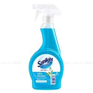 Nước Lau Kính Sunlight Siêu Nhanh Sạch Trong Suốt 520ml