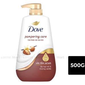 Sữa Tắm Dove Serum Với Pro-Ceramide Cải Thiện Làn Da Khô Chai 500G