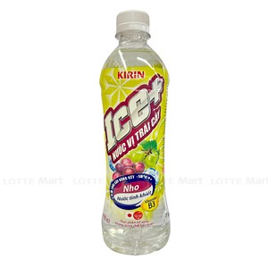 Nước Trái Cây ICE+ Vị Nho Chai 490ml