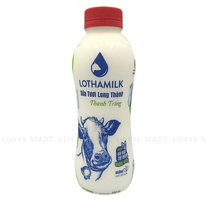 Sữa Tươi Thanh Trùng Lothamilk Có Đường Chai 490ML