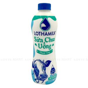 Sữa Chua Uống Thanh Trùng Lothamilk Chai 880ml