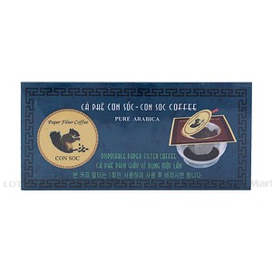 Cà Phê Con Sóc Phin Lọc Xanh 10G x 10 Gói