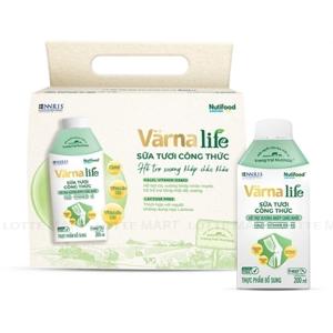 Sữa Tươi Công Thức Varna Life Hỗ Trợ Xương Khớp Lốc 6 Hộp 200ml