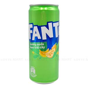 Nước Giải Khát Có Gas Fanta Soda Kem Lon 320ml