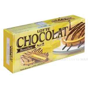 Bánh Bouchee LOTTE CHOCOLAT Vị Phô Mai Hộp 162G