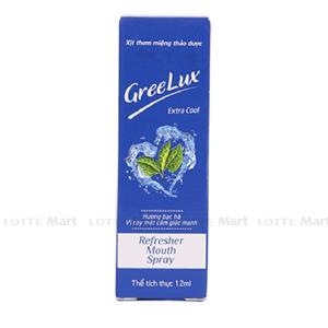 Xịt Thơm Miệng Thảo Dược Greelux Extra Cool Chai 12ml