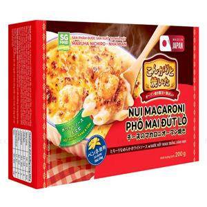 Nui Macaroni Phô Mai Đút Lò SG Food Hộp 200G