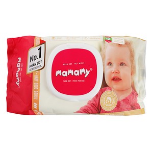 Mamamy Premium Wet Wipes Natural Scent 80 Sheets