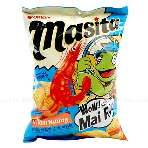 Snack Masita Vị Tôm Nướng Gói 60G