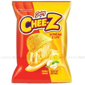 Bánh Snack Khoai Tây Swing Double Cheese Gói 56g
