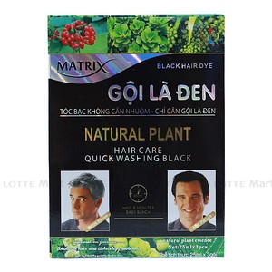Dầu Gội Matrix Gội Là Đen 25ml Hộp 3 Gói