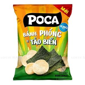 Snack Bánh Phồng Poca Vị Tảo Biển Gói 58G