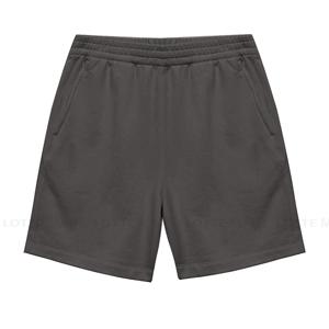 Quần Short Thun Nam Basic Icon Màu Xám Size M-XXL