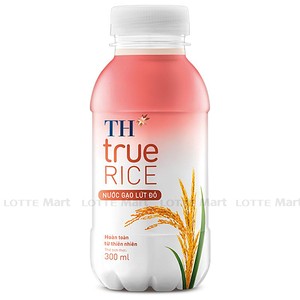 Nước Gạo Lứt Đỏ TH True Rice Chai 300ml