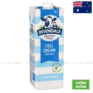 Sữa Tươi Devondale Nguyên Kem Hộp 1L