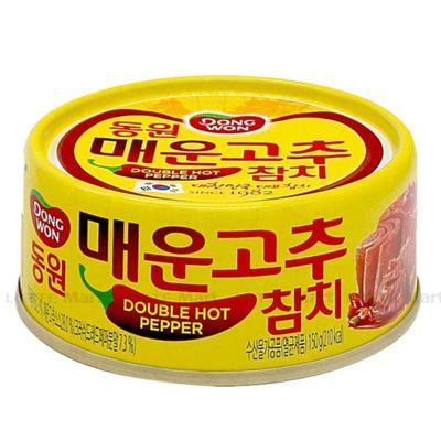 Dong Won Tuna Can With Double Hot Pepper 150g