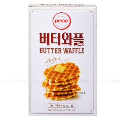 Bánh Bơ Trứng Only Price Butter Waffles Hộp 180g