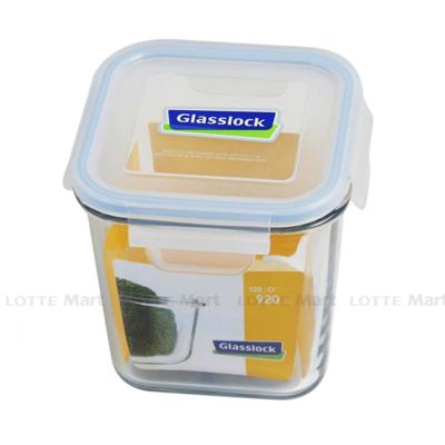 Hộp Thủy Tinh Vuông Cao Glasslock 920ml