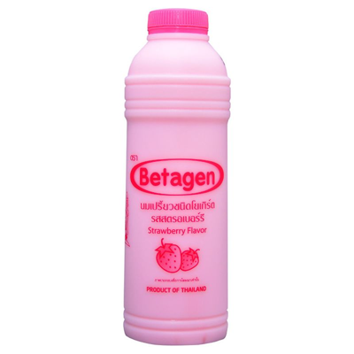 Sữa Uống Lên Men Betagen Hương Dâu Chai 700ml