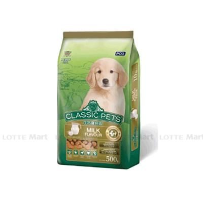 Thức Ăn Cho Chó Con Classic Pets Hương Vị Sữa 500g