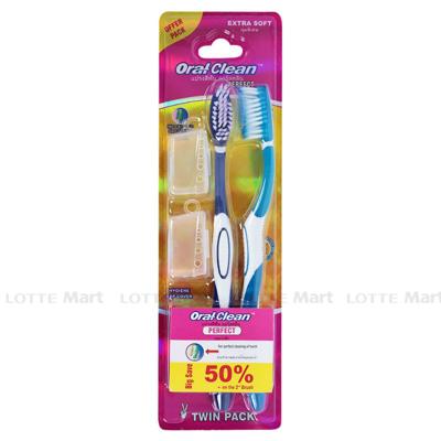 Bàn Chải Đánh Răng Oral Clean Perfect Extra Soft Bộ 2 Cái