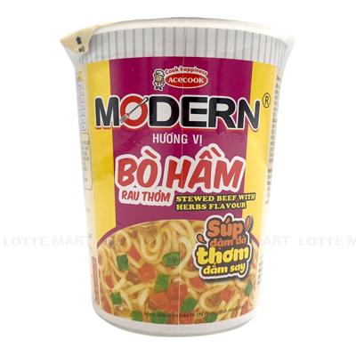 Mì Modern Bò Hầm Rau Thơm Ly 65g