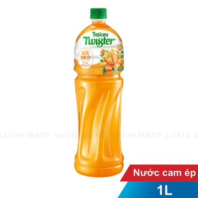 Nước Trái Cây Twister Hương Cam Chai 1L