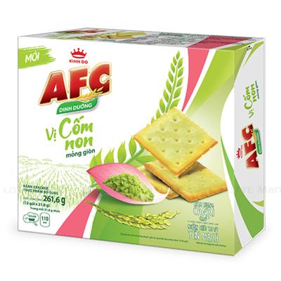 Bánh AFC Dinh Dưỡng Vị Cốm Non 261.6g