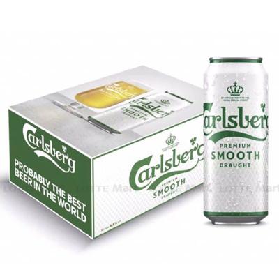 Thùng 24 Lon Bia Carlsberg Smooth Draught 500ml