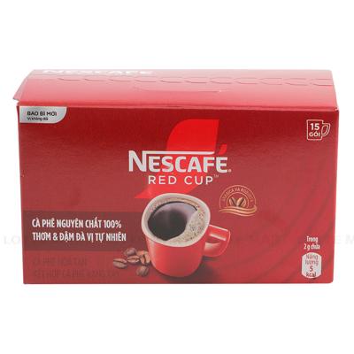 Cà Phê Hòa Tan Red Cup Nescafé 30G x 15 Gói