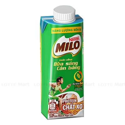 Sữa Lúa Mạch Nestlé Milo Teen Bữa Sáng Hộp 200ml