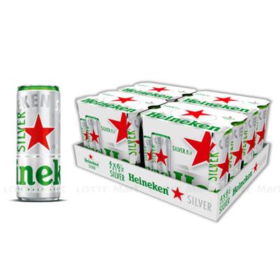 Thùng 24 Lon Bia Heineken Silver 330ml