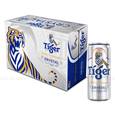 Bia Tiger Crystal 330ml x Thùng 24 Lon