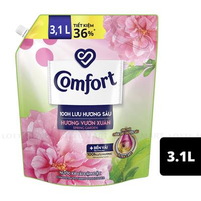 Nước Xả Vải Comfort Lưu Hương Sâu Hương Vườn Xuân 3.2L