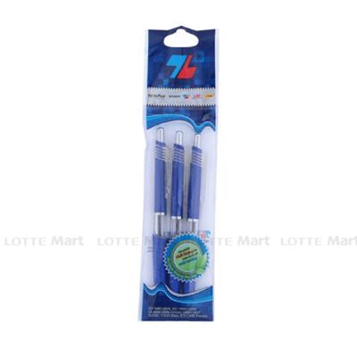 Bút Bi Thiên Long TL047 Tango Mực Xanh Vỉ 3 Cây