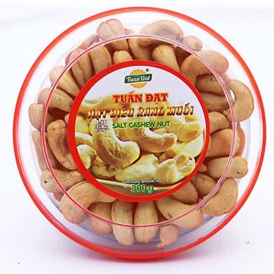 Hạt Điều Rang Muối Tuấn Đạt Hộp 300G